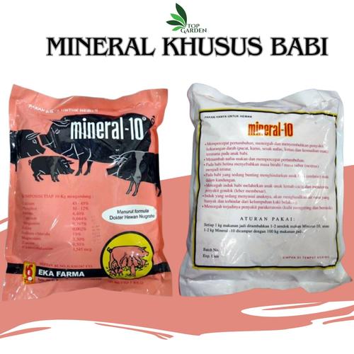 Promo Mineral Babi Penggemuk Ternak Babi Mineral 10 Khusus Babi Meningkatkan Nafsu Makan - Kota ...
