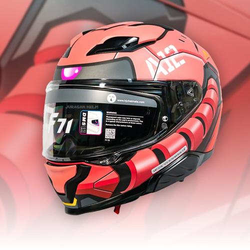 Promo HJC F71 ZAKU BANDAI NAMCO GUNDAM FULL FACE HELMET - L Cicil 0% 3x ...