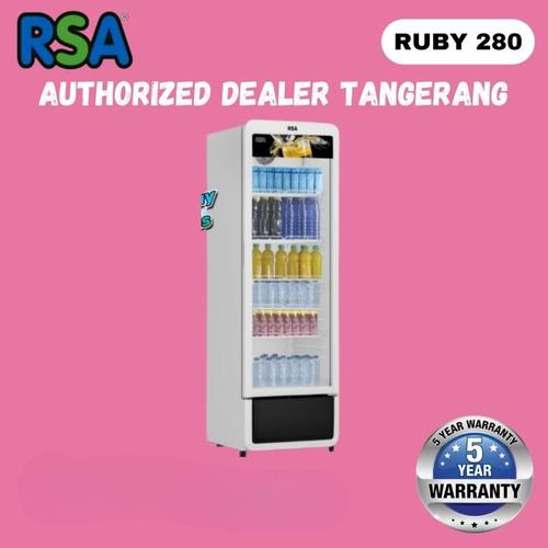 Jual RSA RUBY 280 Showcase Cooler / Kulkas Display Pendingin Minuman ...