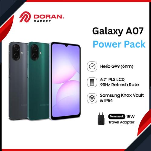 Promo Samsung Galaxy A07 4/64GB | Power Pack Bundle | Gratis Travel ...
