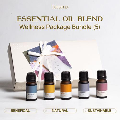 Jual Essential Oil Wellness Package Bundle 5 Pack 10ml Teramu Lab ...