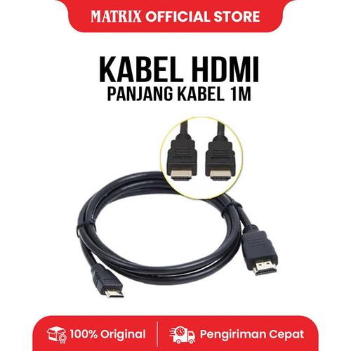 Promo MATRIX - Kabel HDMI 1 Meter Hitam - Jakarta Barat - Matrix Store ...