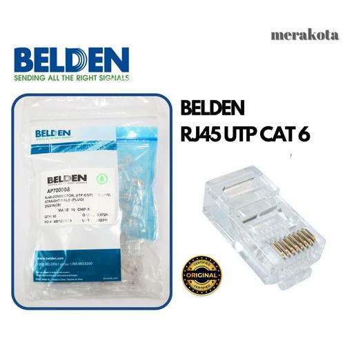 Jual Konektor Belden RJ45 UTP Cat6 ORIGINAL - Kota Bandung - merakota ...