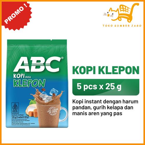 Jual ABC Kopi Rasa Klepon Bag 5 Sachet x 25gr / 1Sachet x 25gr - 1 ...