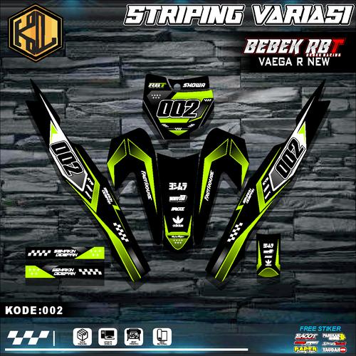 Promo STIKER STRIPING HOLOGRAM VYNIL VEGA R NEW MOTOR RBT BEBEK MOTIF ...