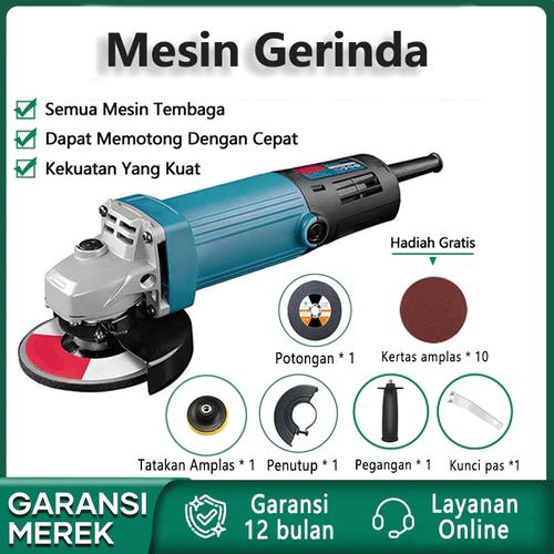 Jual MAKITA Mesin Gerinda Tangan 4 inch Angle Grinder Makita Gurinda Angle Grinder 4'' 4in ...