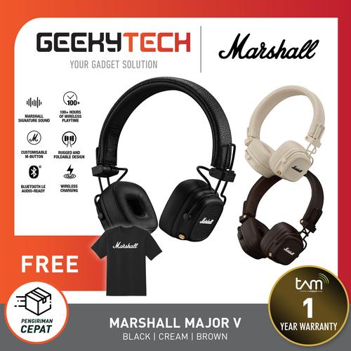 Promo Marshall Major V Bluetooth Headphone Headset Major 5 - Garansi ...