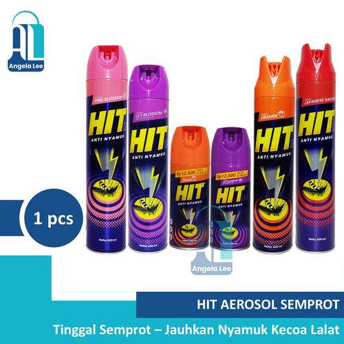 Jual HIT Aerosol 600ml 400ml 150ml Semprot Anti Nyamuk Kecoa Lalat ...