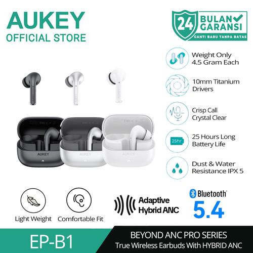 Jual [EXCLUSIVE LAUNCH] AUKEY TWS Bluetooth Beyond ANC Pro Series True Wireless Earbuds IPX5 EP ...