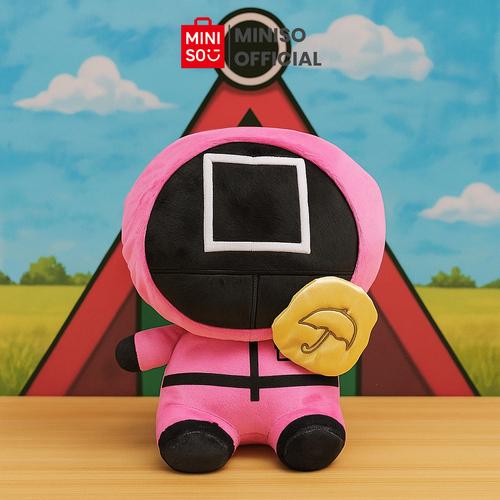 Promo MINISO x SQUID GAME Collection 10in. Plush Toy Boneka Karakter ...
