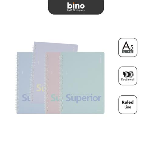 Promo Bantex Buku Catatan Spiral Notebook Superior Ukuran A5 Pastel ...