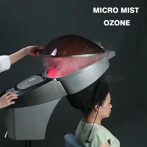 Jual Salon Red/Blue LED Lights O3 Ozone Micro Mist Hair Steamer Professional - Jakarta Timur ...