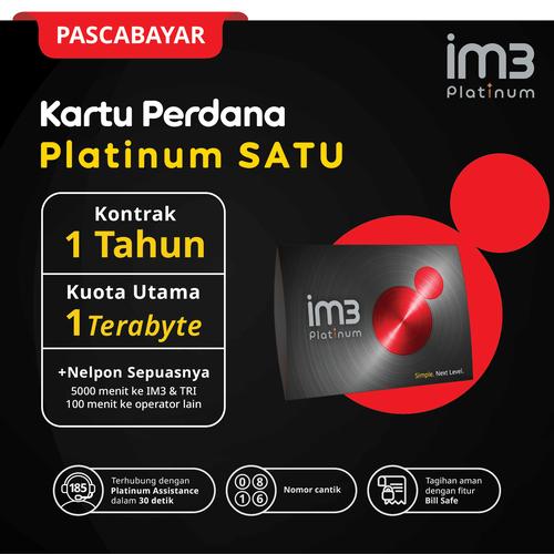 Promo Kartu Perdana IM3 Platinum SATU Kontrak 12 Bulan Cicil 0% 3x ...
