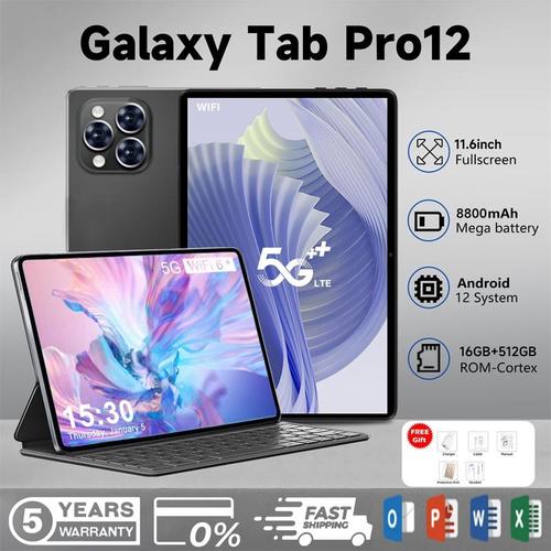 Promo Bisa COD Galaxy Tab Pro12 Tablet PC Baru Android murah 11.6inch ...