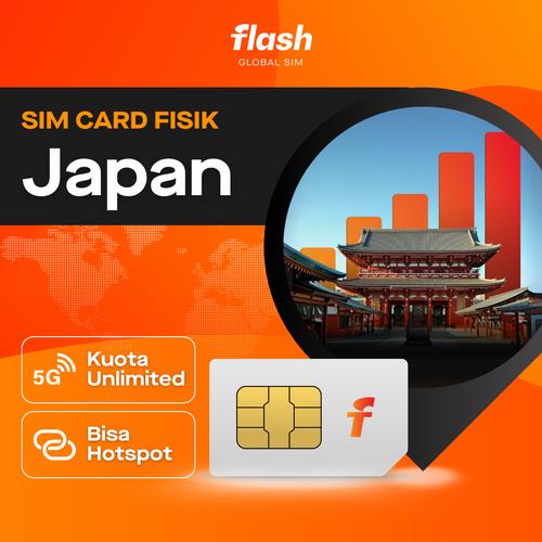 Jual SIM Card Japan Full Unlimited Flash Global SIM (Simcard Jepang) - Jakarta Selatan - Flash ...