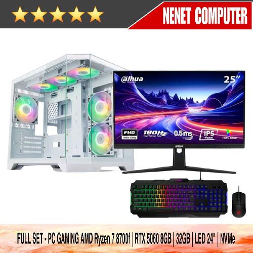 Jual PC FULL SET - PC Gaming AMD Ryzen 7 8700f | RTX 5060 8GB | 32GB ...