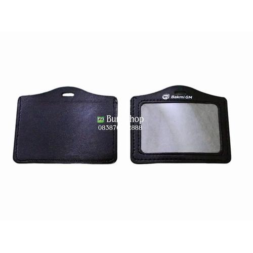 Jual Casing ID Card Name Tag kulit + Sablon / Casing ID Card Custom ...