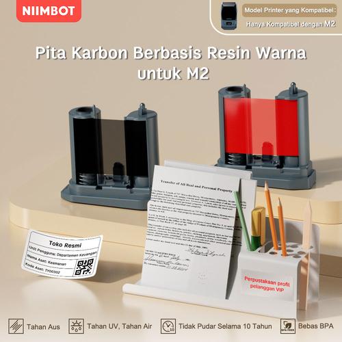 Jual NIIMBOT M2 Ribbon Printer Warna, Hanya Cocok untuk Printer Label ...