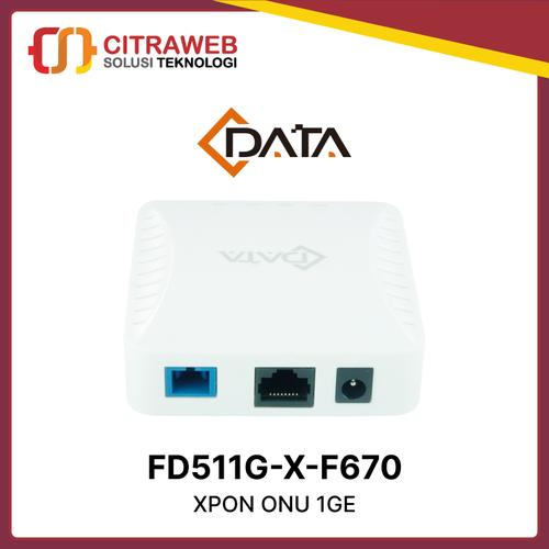 Promo C-DATA XPON ONU FD511G-X-F670 1GE GPON EPON ONT cdata fd511g modem ftth 1 port - Kab ...
