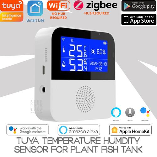 Jual TUYA Temperature Humidity sensor for plant Fish tank Aquarium ...