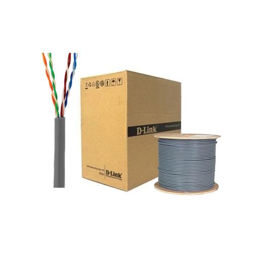 Promo D-Link Kabel CAT.6 UTP 23AWG Gray Color, Easy Pull Box, 305m Box ...
