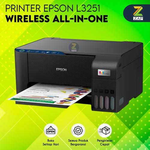 Jual Printer Eco Tank L3250 / L3251 Print Scan Copy Wifi AIO EcoTank ...