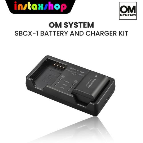 Promo OM System SBCX-1 Lithium-Ion Battery and Charger Kit Olympus ...