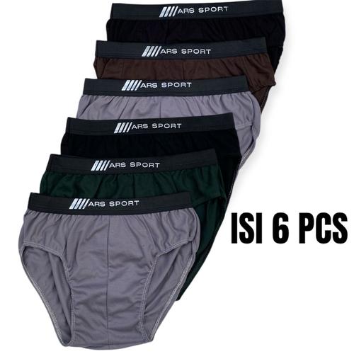 Jual obral 6 pcs cd celana dalam pria//celana dalam laki laki//cd pria ...