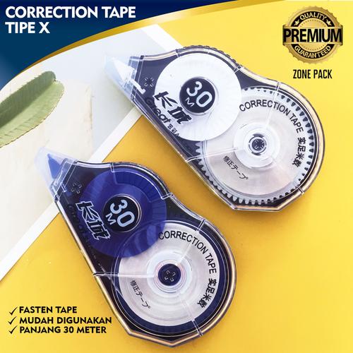 Promo Correction Tape | Tipe X 30M | Pita Koreksi | Tipe X | Tipe X ...