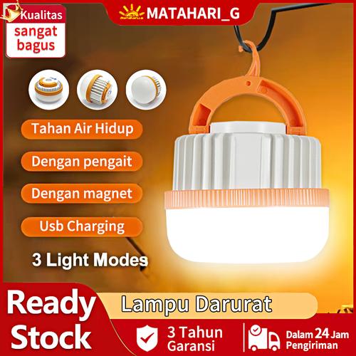 Promo Garansi 5 tahun Lampu Camping LED Lampu Emergency Super Terang ...