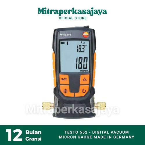 Jual TESTO 552 DIGITAL VACUUM GAUGE Bluetooth vakuum gage ORIGINAL ...