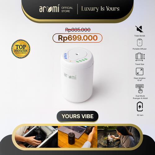 Promo Arumi Portable Fragrance Diffuser - Yours Vibe - Black - Jakarta ...