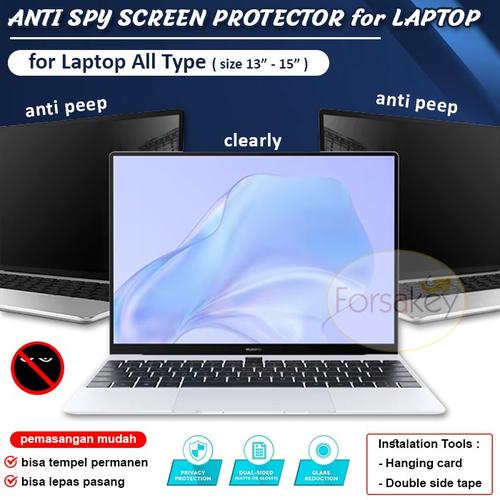 Jual FILTER ANTI SPY 13 13.3 14 15 15.6 Inci Inch Screen Guard ...