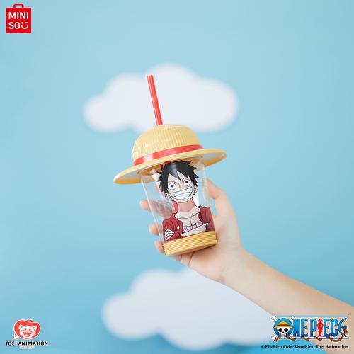Promo Miniso X One Piece Classic Collection Hat Plastic Tumbler with ...