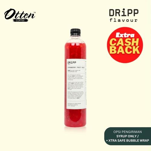 Jual DRiPP - Syrup Strawberry Fruit Pulp 760ml - Sirup Minuman Rasa ...