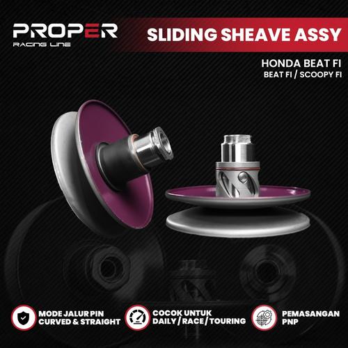Jual sliding sheave proper beat fi scoopy fi honda pully only belakang ...