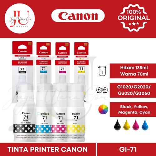 Jual Tinta Canon Gi-71 Original Untuk Printer Canon G1020/G2020/G3020 ...
