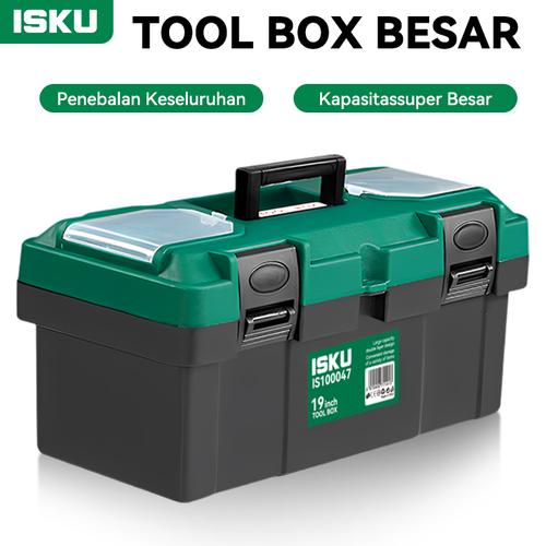 Promo ISKU Tool Box Besar 17 19 inch BahanTahan lama Toolbox Kotak ...