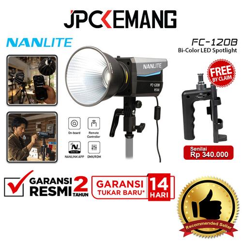 Promo Nanlite FC-120B LED Bi-Color Spotlight Lighting Video FC120B ...