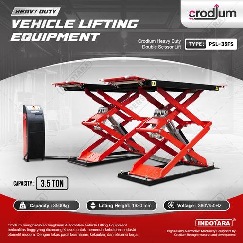 Promo Meja Angkat Dongkrak Lift -Double Scissor Lift CRODIUM - 3 Ton ...