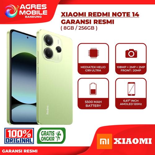 Promo [ TP ] XIAOMI REDMI NOTE 14 4G ( 8GB/256GB ) GARANSI RESMI ...