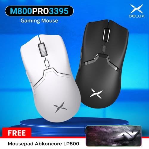 Promo DELUX M800 PRO Wireless Gaming Mouse PAW 3395 Sensor - Hitam - Jakarta Pusat - PT.SEMPURNA ...