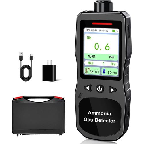 Jual Portable Ammonia Gas Detector,0-200 PPM Rechargeable Ammonia Gas ...