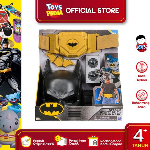 Promo Mainan Roleplay DC Batman dengan Sabuk dan Topeng Serbaguna ...