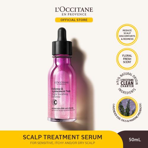 Promo L'Occitane Night Soothing Defense Advanced Scalp Treatment Serum ...
