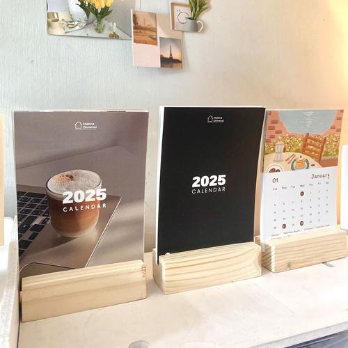 Jual Kalender aesthetic (stand) makna dimensi desk kalender meja duduk ...