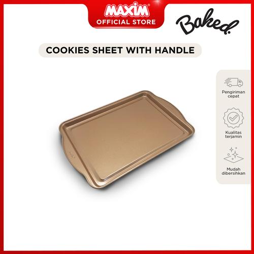 Promo Maxim New Bakeware 38.5cm Cookies Sheet Loyang Kue With Handle ...