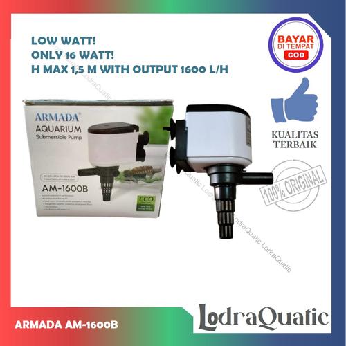 Jual POMPA AIR AQUARIUM ARMADA AM 1600 B POMPA 1600 LITER NAIK 1,5 ...