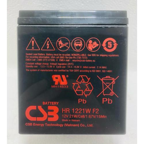 Jual Aki Baterai CSB Hitachi 12V 5Ah HR1221W F2 - HR 1221W UPS APC HR ...