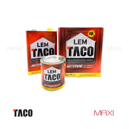 Jual Taco Lem Active orange ( 600GR-10KG)- LEM TACO Buntuk HPL, triplek ...